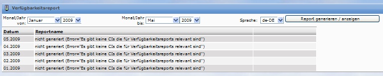 reporting:start [Wiki 1stAnswer Help]